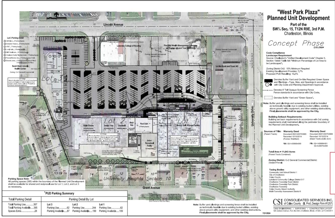 West Park Plaza to undergo redevelopment – The Daily Eastern News